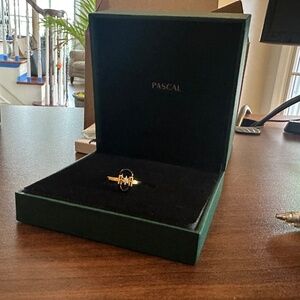 Pascal | Jewelry | Pascal Element Party Diamond Enamel Ring Size 7 ...